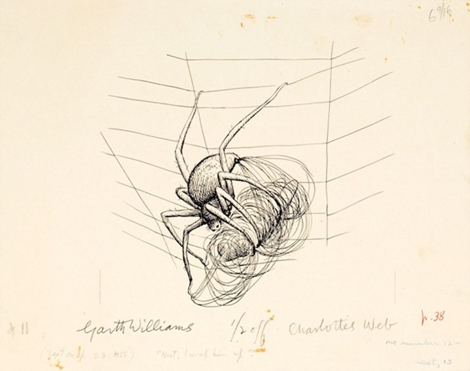 Original Illustrations of Charlotte's Web | Amusing Planet